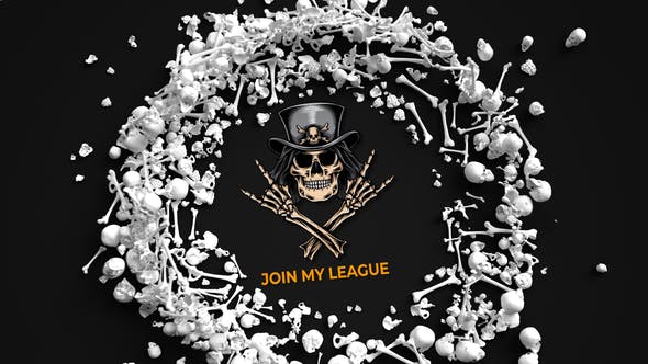 Download Bones Logo Reveal - Videohive - aedownload.com