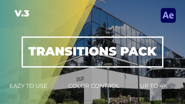 Download Transitions Pack | After Effect - Videohive - aedownload.com