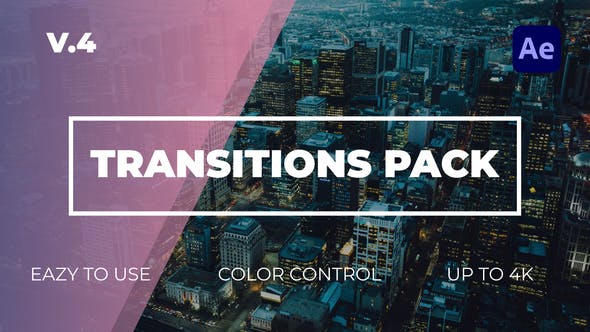 Download Transitions Pack | After Effect - Videohive - aedownload.com
