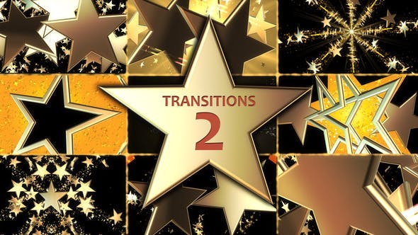 Download Gold Star Transitions Pack 2 - Videohive - aedownload.com