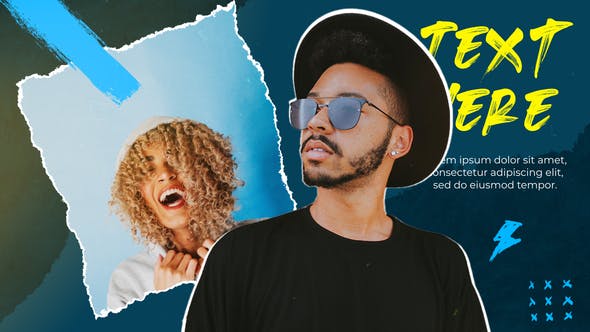 Download Funky Graphical Slideshow - Videohive - aedownload.com