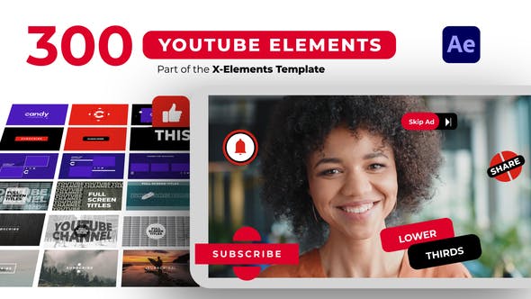 Download Youtube Elements | After Effects - Videohive - aedownload.com