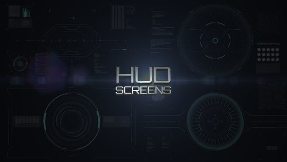Download HUD Screens - Videohive - aedownload.com