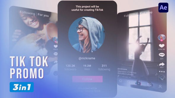 Download TikTok Promo | 3 in 1 - Videohive - aedownload.com