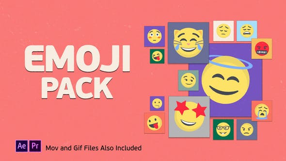 Download Emoji Pack - Videohive - aedownload.com