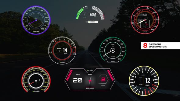 Download Speedometer Pack - Videohive - aedownload.com
