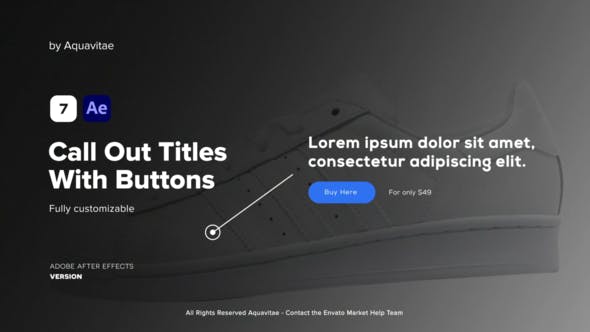 Download Call Out Titles With Buttons - Videohive - aedownload.com