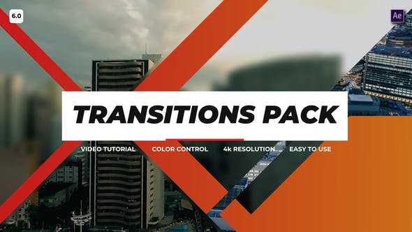 Download Transitions Pack 6.0 - After Effects - Videohive - aedownload.com