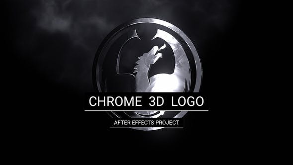 Download Chrome 3D Logo - Videohive - aedownload.com