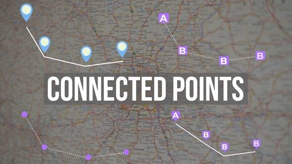 Download Connected points - Videohive - aedownload.com