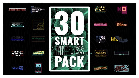 Download Smart Titles Pack - Videohive - aedownload.com