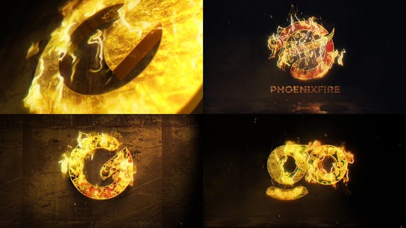 Download The Golden Fire Logo Reveal - Videohive - aedownload.com