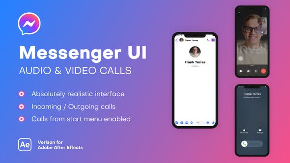 Download Messenger UI - Audio & Video Calls - Videohive - aedownload.com Download Messenger UI - Audio & Video Calls - Videohive - aedownload.com