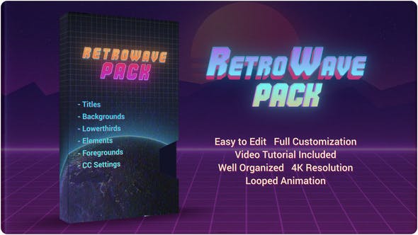 Download Retro Wave Pack - Videohive - aedownload.com