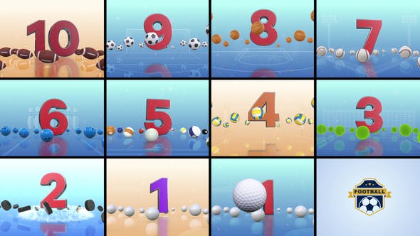 Download Countdown - Sports Balls - Videohive - aedownload.com