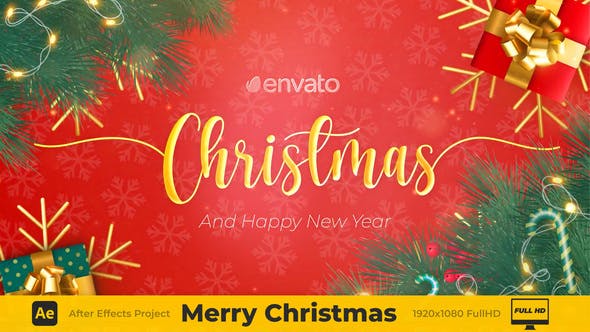 Download Merry Christmas | Happy New Year - Videohive - aedownload.com