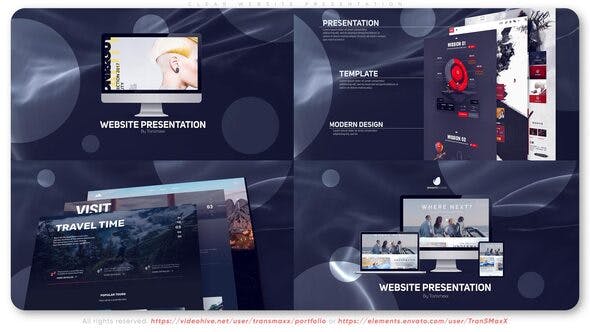Download Clear Website Presentation - Videohive - aedownload.com