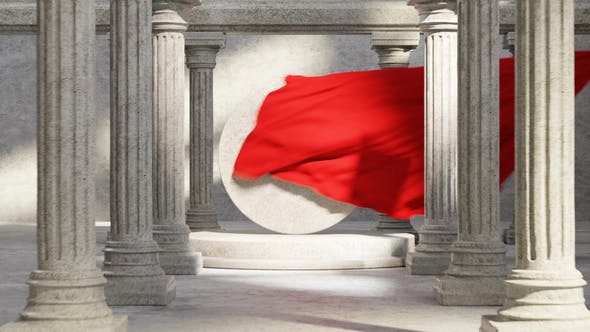 Download Cloth Logo Reveal Pillar 3D - Videohive - aedownload.com