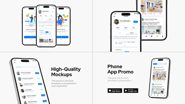 Download App Promo Phone 14 Pro - Videohive - aedownload.com