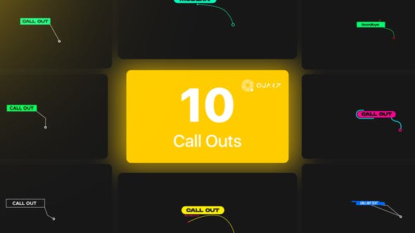 Download Call Out Titles Vol. 03 - Videohive - aedownload.com