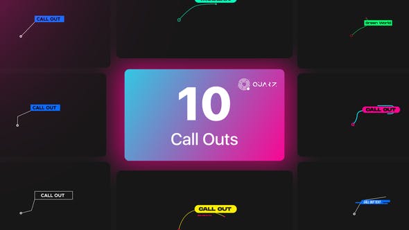 Download Call Out Titles Vol. 01 - Videohive - aedownload.com