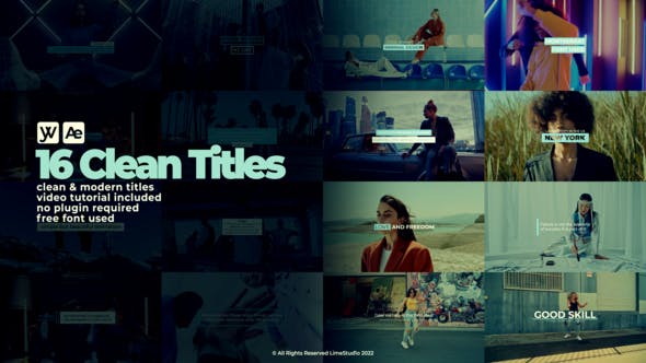 Download Clean Titles - Videohive - aedownload.com