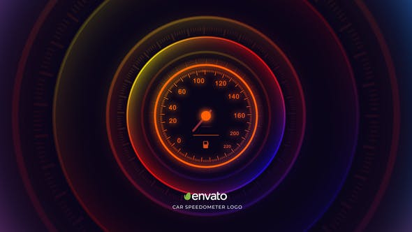 Download Car Speedometer Logo - Videohive - aedownload.com