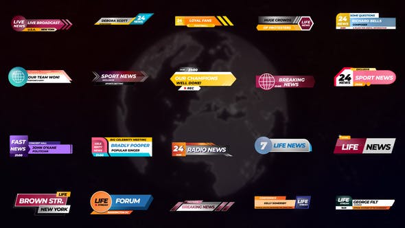 Download News Titles || After Effects - Videohive - aedownload.com