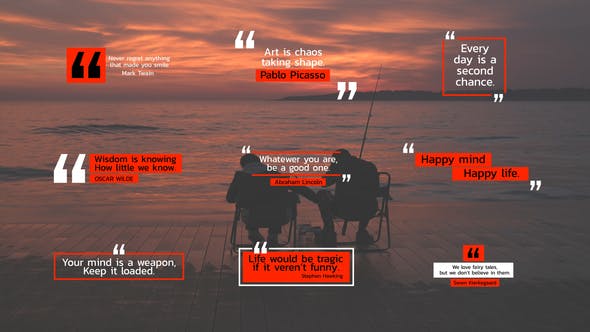 Download Minimal Quotes Titles | After Effects - Videohive - aedownload.com