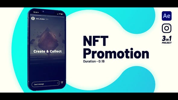 Download NFT Promo Vertical - Videohive - aedownload.com