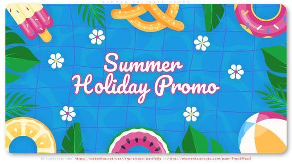 Download Summer Holidays Promo - Videohive - aedownload.com