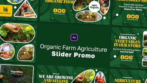 Download Organic Farm Agriculture Slider Promo - Videohive - aedownload.com