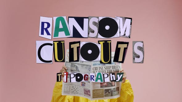 Download Ransom Cutouts Typeface - Videohive - aedownload.com
