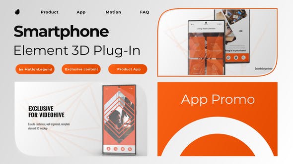 Download Phone Element 3D Promo - Videohive - aedownload.com