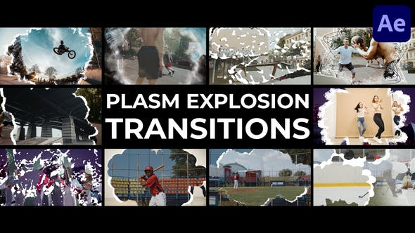 Download Plasm Explosion Transitions for After Effects - Videohive - aedownload.com