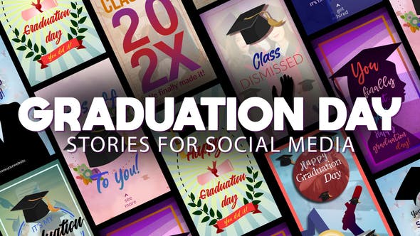 Download 9 Graduation Day Stories - Videohive - aedownload.com