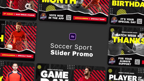 Download Soccer Sports Slider Promo - Videohive - aedownload.com