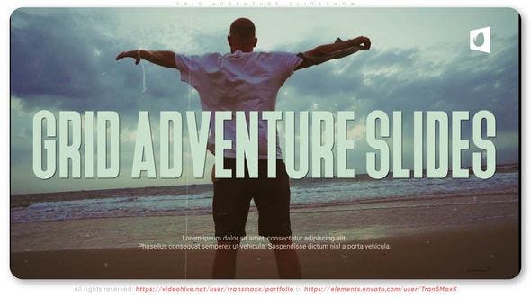 Download Grid Adventure Slideshow - Videohive - aedownload.com