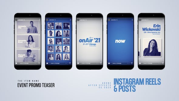 Download Event Teaser Reels - Videohive - aedownload.com