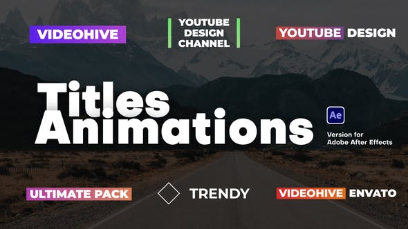 Download Titles Animations - Videohive - aedownload.com