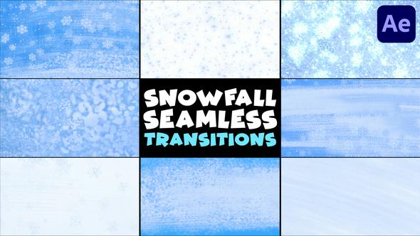 Download Snowfall Seamless Transitions | After Effects - Videohive ...