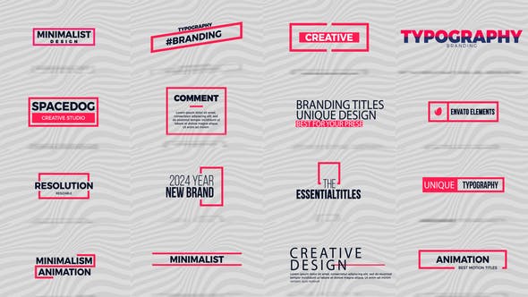 Download Essential Titles Pack - Videohive - aedownload.com
