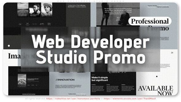Download Web Developer Studio Promo - Videohive - aedownload.com