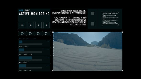 Download HUD Active Monitoring - Videohive - aedownload.com