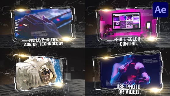 Download High Tech Slides | After Effects - Videohive - aedownload.com