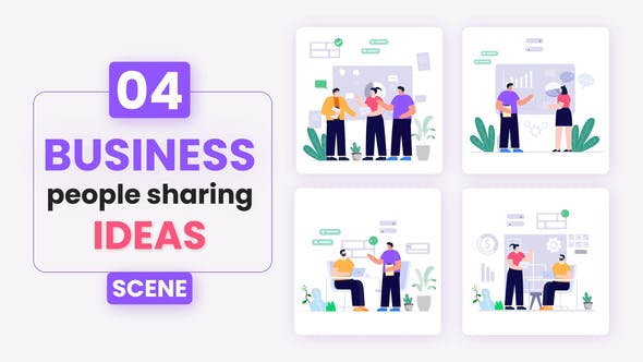 Download Business Sharing Ideas After effect - Videohive - aedownload.com