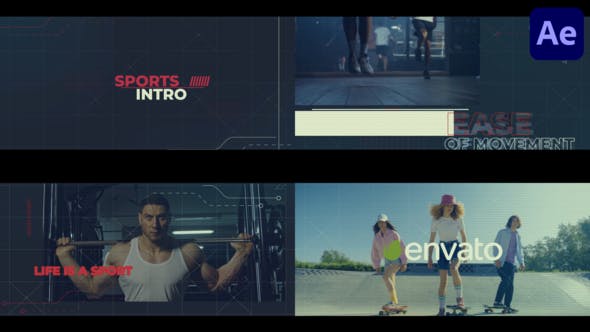 Download Sports Intro for After Effects - Videohive - aedownload.com
