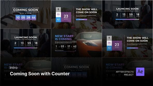 Download Coming Soon with Counter - After Project Files - Videohive ...
