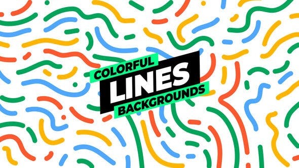 Download Lines Backgrounds - Videohive - aedownload.com