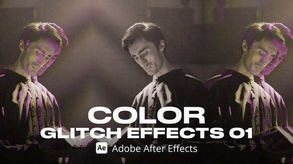 Download Color Glitch Effect 01 Ae - Videohive - aedownload.com